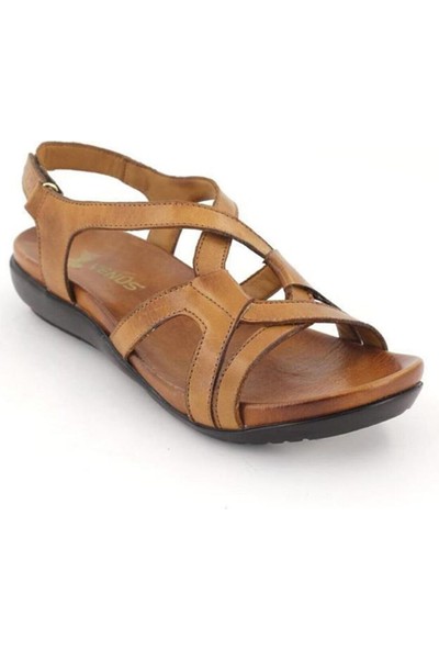 Venüs 206Y-22 Hakiki Deri Anatomik Kadın Sandalet