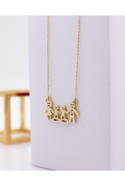 latif kuyumcu 14 Ayar Altın Kolye Aile Kolye LKSKLY0377 latif kuyumcu 14 Ayar Altın Kolye Aile Kolye LKSKLY0377