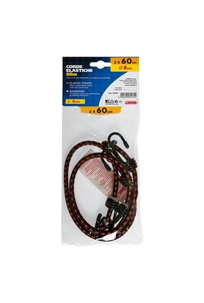 Lampa Slim 8mm 60CM Yüksek Dayanıklılıkta Gergi Lastiği 2 Ad. 60181 Lampa Slim 8mm 60CM Yüksek Dayanıklılıkta Gergi Lastiği 2 Ad. 60181