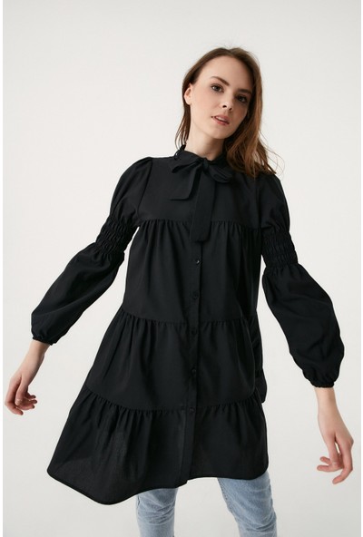 FullaModa Kolu Gipeli Parçalı Tunik