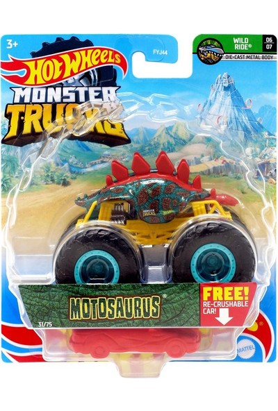 Hot Wheels 1:64 Hot Wheels Monster Trucks Araba FYJ44 GWK17 Motosaurus Hot Wheels 1:64 Hot Wheels Monster Trucks Araba FYJ44 GWK17 Motosaurus
