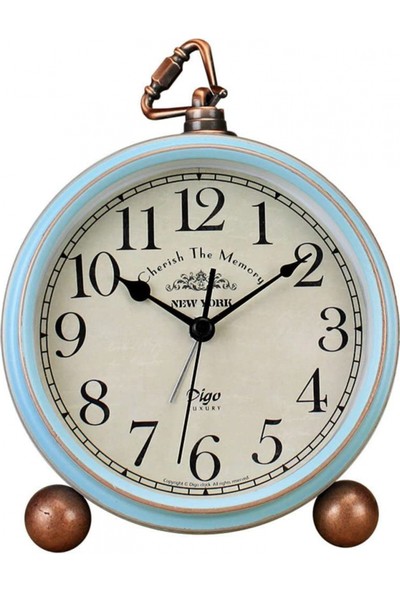 Veeki Masa Saati, Eski Çalışmaz Masa Masa Çalar Saat Pille Çalışan Kuvars Hareketi ile Çalışan Yatak Odası Oturma Odası Çocuklar Için Hd Cam (Arapça) (Yurt Dışından)