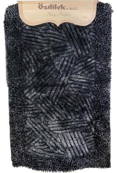 Özdilek 2 Li Klozet Takımı Eskitme Makarnalı Wavy Siyah Özdilek 2 Li Klozet Takımı Eskitme Makarnalı Wavy Siyah