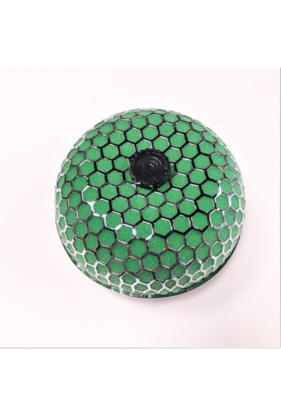 Carub Hava Filtresi Mantar Tuning 2 Aparatlı Krom-Yeşil Carub Hava Filtresi Mantar Tuning 2 Aparatlı Krom-Yeşil