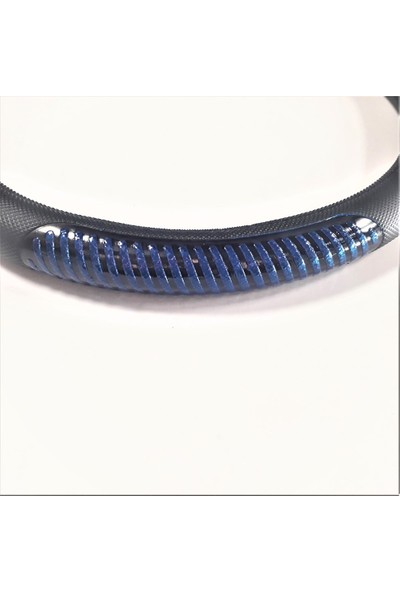 Oscar Direksiyon Kılıfı 38CM Mavi Fosforlu 1306