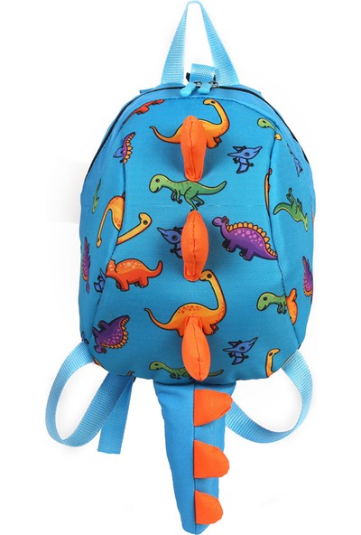 Güzel Dinozor Çocuk Anti-Kayıp Sırt Çantası Anaokulu Okul Çantası ile Tasma