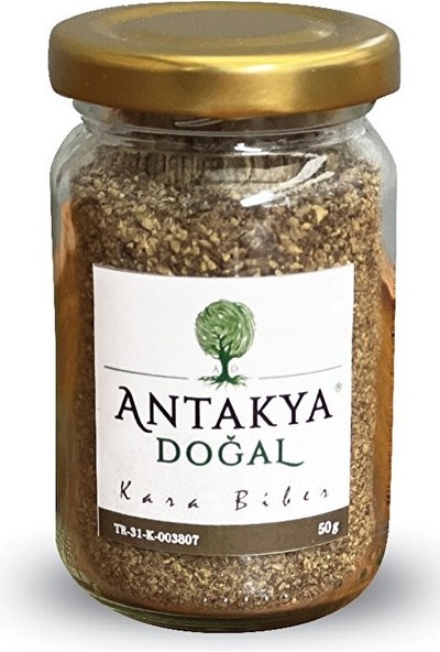 Antakya Doğal Karabiber 50 gr (Cam Kavanozda)