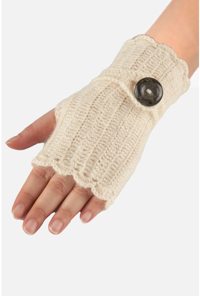 Pink Bear %100 El Örgü Angora Yünlü Parmaksız Kadın Eldiven Pink Bear %100 El Örgü Angora Yünlü Parmaksız Kadın Eldiven