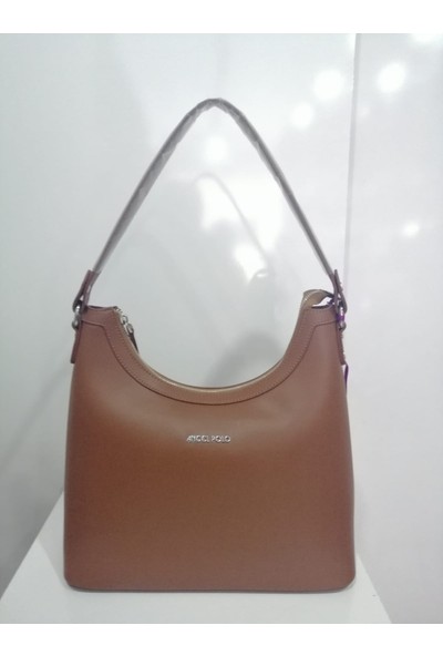 Angel Polo Bayan Omuz Çantası Angel Polo 4745 Taba