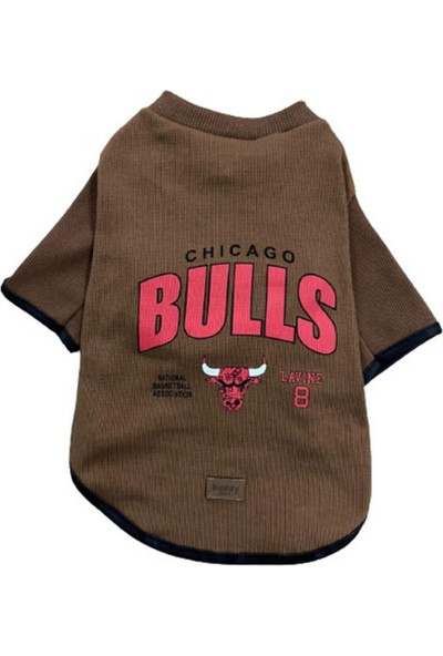 Çiftlik Avm Köpek Kıyafeti - Chicago Bulls Baskılı Kaşkorse Sweatshirt L Çiftlik Avm Köpek Kıyafeti - Chicago Bulls Baskılı Kaşkorse Sweatshirt L