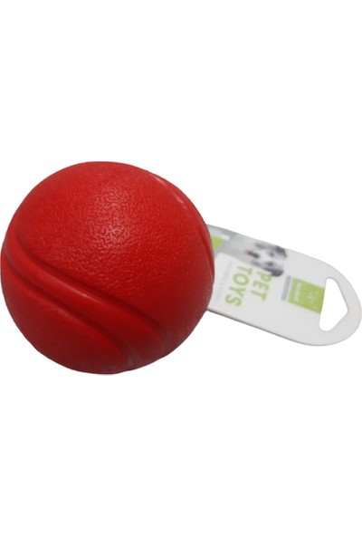 Nunbell Plastik Sert Top Köpek Oyuncağı Kırmızı 7 cm L Nunbell Plastik Sert Top Köpek Oyuncağı Kırmızı 7 cm L
