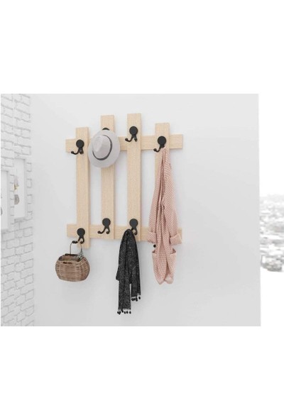 Grande Home Bienwood Ahşap Panel Duvar Askısı 7012