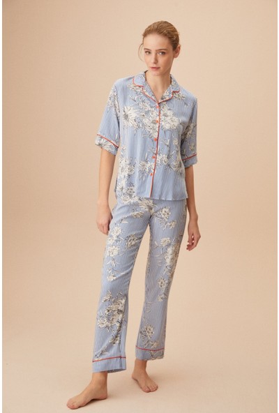 Suwen Amara Maskulen Pijama Takımı