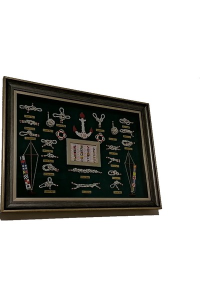 Deniz Marine Denizci Düğümleri Bağları Panosu Tablosuı Deniz Marine Denizci Düğümleri Bağları Panosu Tablosuı