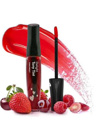 Tonymoly Dudak Parlatıcısı Delight TONY Nemlendirici Renklendirici Çilek Kırmızı Dudak Bakımı 8ml Tonymoly Dudak Parlatıcısı Delight TONY Nemlendirici Renklendirici Çilek Kırmızı Dudak Bakımı 8ml