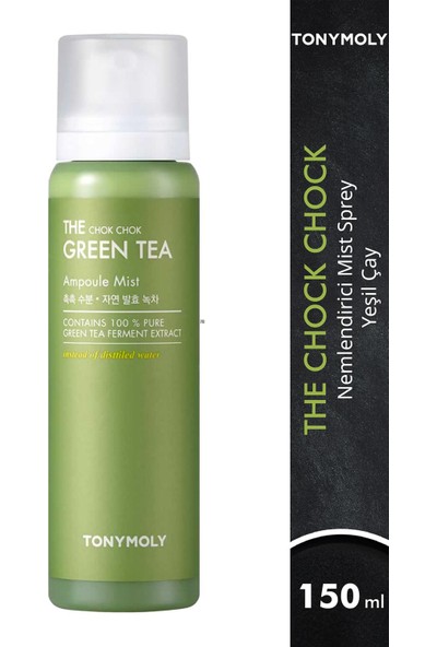 Tonymoly Mist The Chock Chock Green Tea Nemlendirici Yeşil Çay Cilt Bakımı 150ml