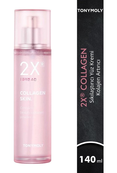 Tonymoly Yüz Kremi 2X Collagen Kolajen Artırıcı Botoks Etkisi Kolajen Cilt Bakımı 140ml