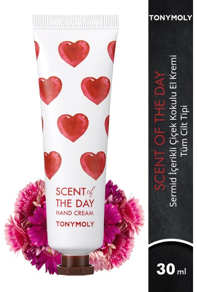 Tonymoly El Kremi Scent Of The Day Nemlendirici Seramid Çiçek Kokulu Cilt Bakımı 30ml Tonymoly El Kremi Scent Of The Day Nemlendirici Seramid Çiçek Kokulu Cilt Bakımı 30ml