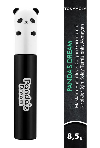 Tonymoly Maskara Panda's Dream Hacimli Dolgun Kirpikler Bambu Özü Siyah Renk 8,5gr Tonymoly Maskara Panda's Dream Hacimli Dolgun Kirpikler Bambu Özü Siyah Renk 8,5gr