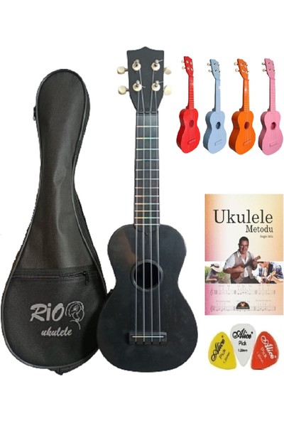 Rio Kompozit Kırılmaz Soprano Ukulele Kılıf Metot Pena Rio Kompozit Kırılmaz Soprano Ukulele Kılıf Metot Pena