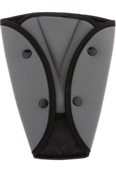 Çocuklar Araba Koruyucu Emniyet Emniyet Kemeri Kapak Ayarlayıcı Evrensel Üçgen Tutucu Gri