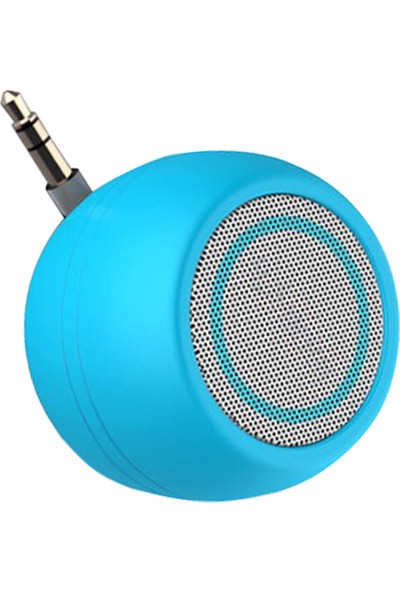 Taşınabilir Mini Hoparlör 3 W 3.5mm Aux Müzik Ses Çalar Telefon Dizüstü Mavi Için Taşınabilir Mini Hoparlör 3 W 3.5mm Aux Müzik Ses Çalar Telefon Dizüstü Mavi Için