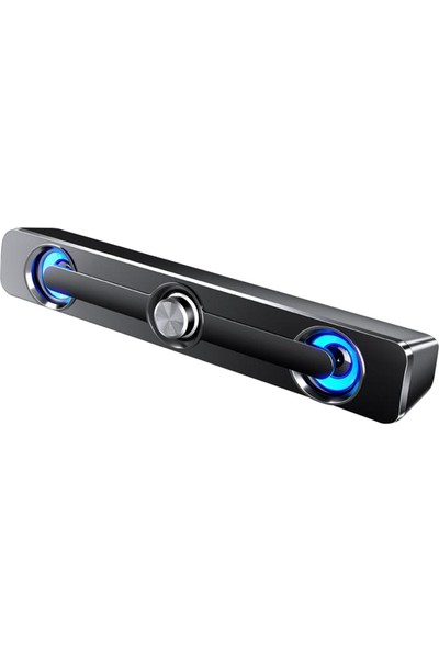 Masaüstü 2.0 Kanal Stereo Dizüstü Hoparlörler Kablolu Soundbar Hiçbir Bluetooth Siyah Masaüstü 2.0 Kanal Stereo Dizüstü Hoparlörler Kablolu Soundbar Hiçbir Bluetooth Siyah
