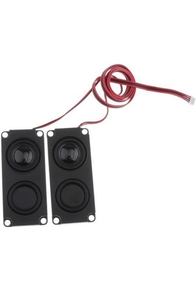 2x Yedek Hoparlör Siyah Ses Korna Hoparlör 5 W Tv LCD Monitör Için 2x Yedek Hoparlör Siyah Ses Korna Hoparlör 5 W Tv LCD Monitör Için
