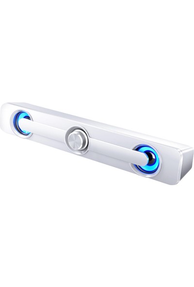 9d Stereo Ses Hoparlör USB Çubuğu Masaüstü Ses Soundbar Bilgisayar Akıllı Telefon Için No Bluetooth Beyaz 9d Stereo Ses Hoparlör USB Çubuğu Masaüstü Ses Soundbar Bilgisayar Akıllı Telefon Için No Bluetooth Beyaz