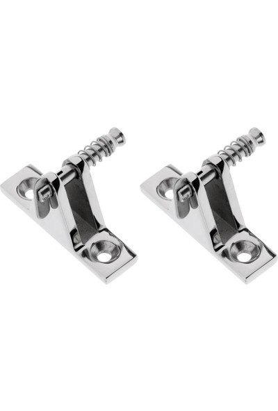 2x Marine Tekne Bimini Gölgelik / Kapak Uydurma Güverte Menteşe 316 Paslanmaz Çelik