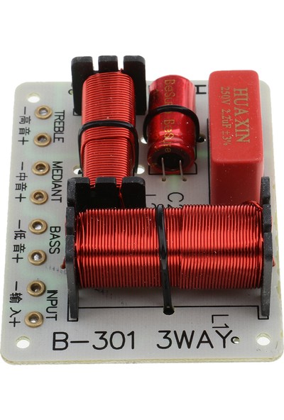 180 W 3 Yollu Ses Hoparlör Frekansı Bölücü Amplifikatör Geçiş Filtresi 180 W 3 Yollu Ses Hoparlör Frekansı Bölücü Amplifikatör Geçiş Filtresi