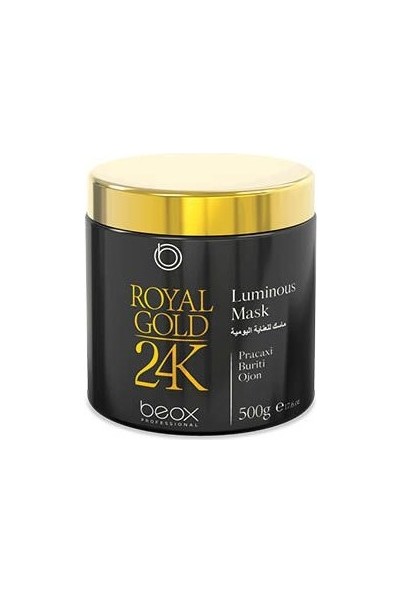 Beox Royal Gold 24K Saç Bakım Maskesi Beox Royal Gold 24K Saç Bakım Maskesi
