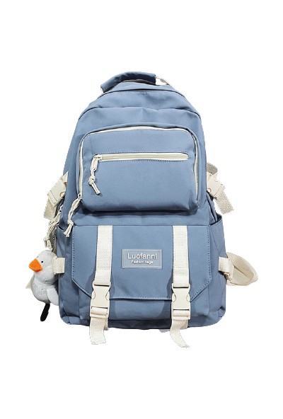 The Yoho Düz Renk Sırt Çantası Sırt Çantası Okul Çantası (Yurt Dışından)