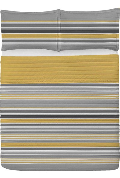 Elart Elart dijital Baskılı Yatak Örtüsü Seti Çift Kişilik - 01