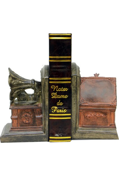 SoAndSo Kitap Tutucu Gramofon Pikap