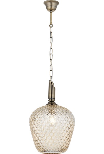 Lamore Home Aspen 25 cm Bal Camlı Eski̇tme Tekli̇ Avi̇ze Lamore Home Aspen 25 cm Bal Camlı Eski̇tme Tekli̇ Avi̇ze