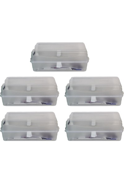 Hobby Life Ayakkabı Kutusu Şeffaf 5'li 35X21X13,5 cm Hobby Life Ayakkabı Kutusu Şeffaf 5'li 35X21X13,5 cm