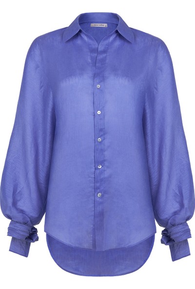 Nocturne Dökümlü Oversize Gömlek Nocturne Dökümlü Oversize Gömlek