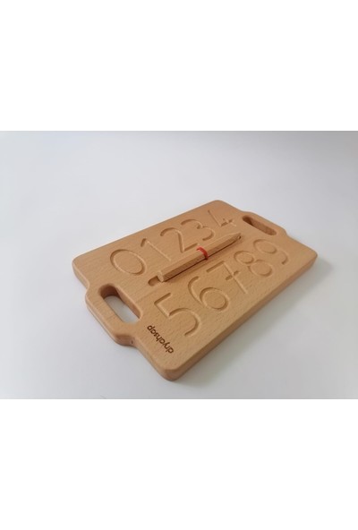 DRY Ahşap Rakamlı Tablo