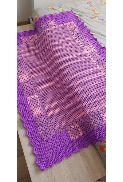 Silistreden Örgüler Bebek Battaniyesi