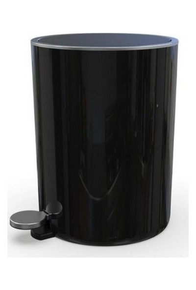 Primanova Lenox Çöp Kovası Pedallı 5 Litre Siyah