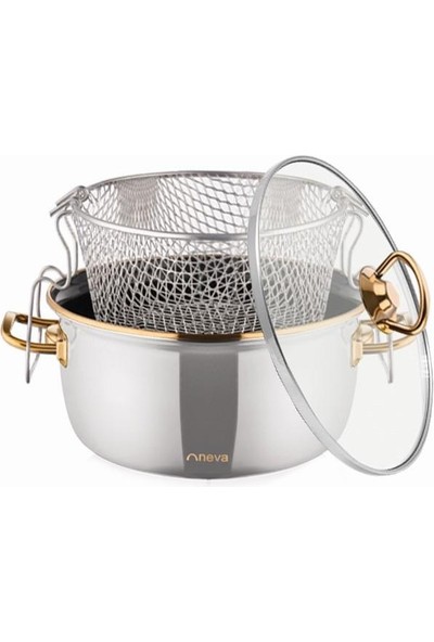 Neva N3172 Lilyum Havana Kızartma Tenceresi Neva N3172 Lilyum Havana Kızartma Tenceresi