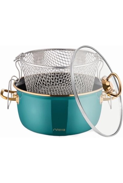 Neva N3174 Mentol Havana Kızartma Tenceresi Neva N3174 Mentol Havana Kızartma Tenceresi