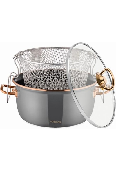 Neva N3175 Grizay Havana Kızartma Tenceresi Neva N3175 Grizay Havana Kızartma Tenceresi