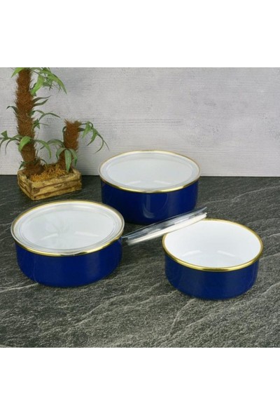 Tohana Emaye Saklama Kabı Lacivert – THN93053 Tohana Emaye Saklama Kabı Lacivert – THN93053