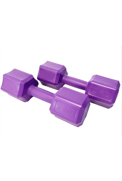 E-Life 2 kg Mor Dambıl Seti 2 Kgx2 Adet Toplam 4 kg Ağırlık E-Life 2 kg Mor Dambıl Seti 2 Kgx2 Adet Toplam 4 kg Ağırlık