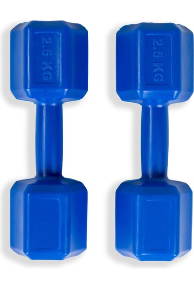 E-Life 2,5 kg Mavi Dambıl Seti 2,5 Kgx2 Adet Toplam 5 kg Ağırlık E-Life 2,5 kg Mavi Dambıl Seti 2,5 Kgx2 Adet Toplam 5 kg Ağırlık