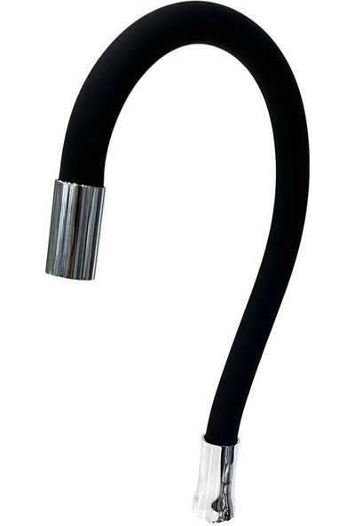 Venezia Boru Tk. Silikonlu Esnek Siyah Venezia Boru Tk. Silikonlu Esnek Siyah