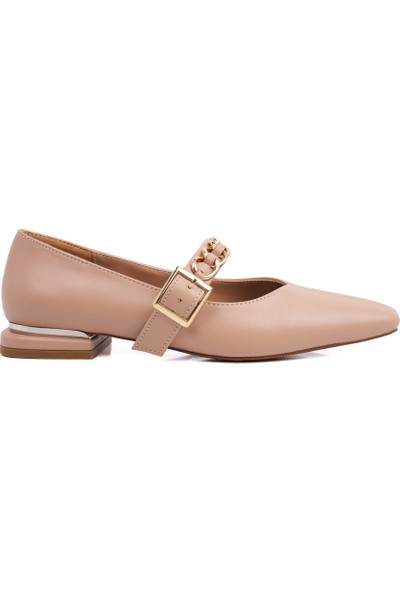 Lescarpe 062 Bej Ayakkabı