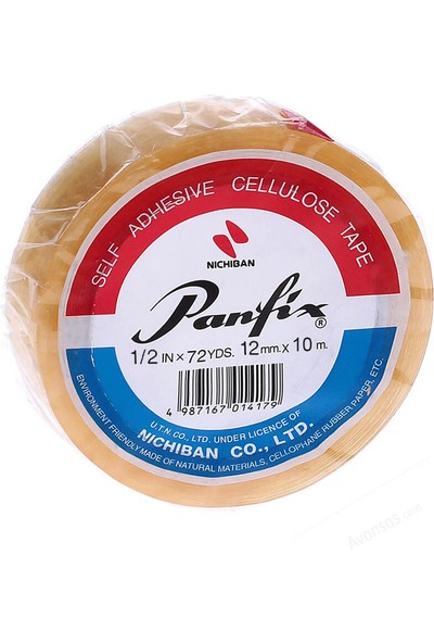 Panfix Şeffaf Bant 12 mm x 10 M Panfix Şeffaf Bant 12 mm x 10 M